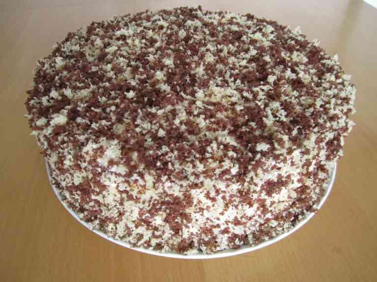 Krümel-Torte - Fingerkunst mit eigenen Händen...